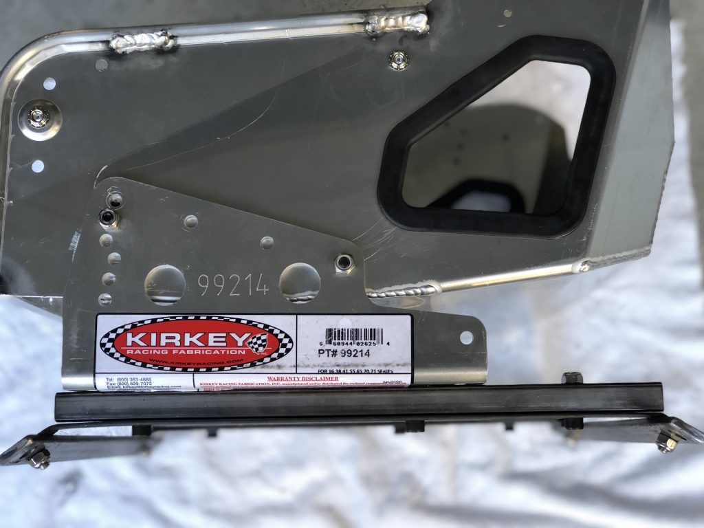 Kirkey Race Seats - Stumptown Benz